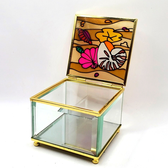 Handmade | Storage & Organization | Vintage Y2k 998 Stained Glass ...